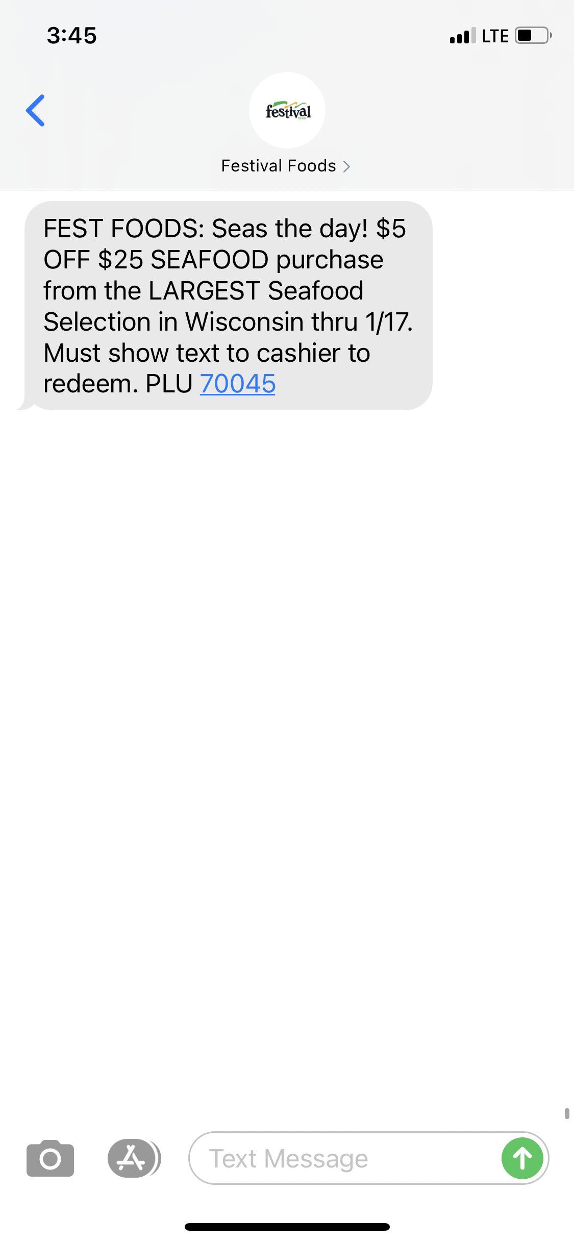 Festival Foods Text Message Marketing Example 01 15 2021 SMS Archives festival-foods-text-message-marketing-example-01-15-2021-sms-archives