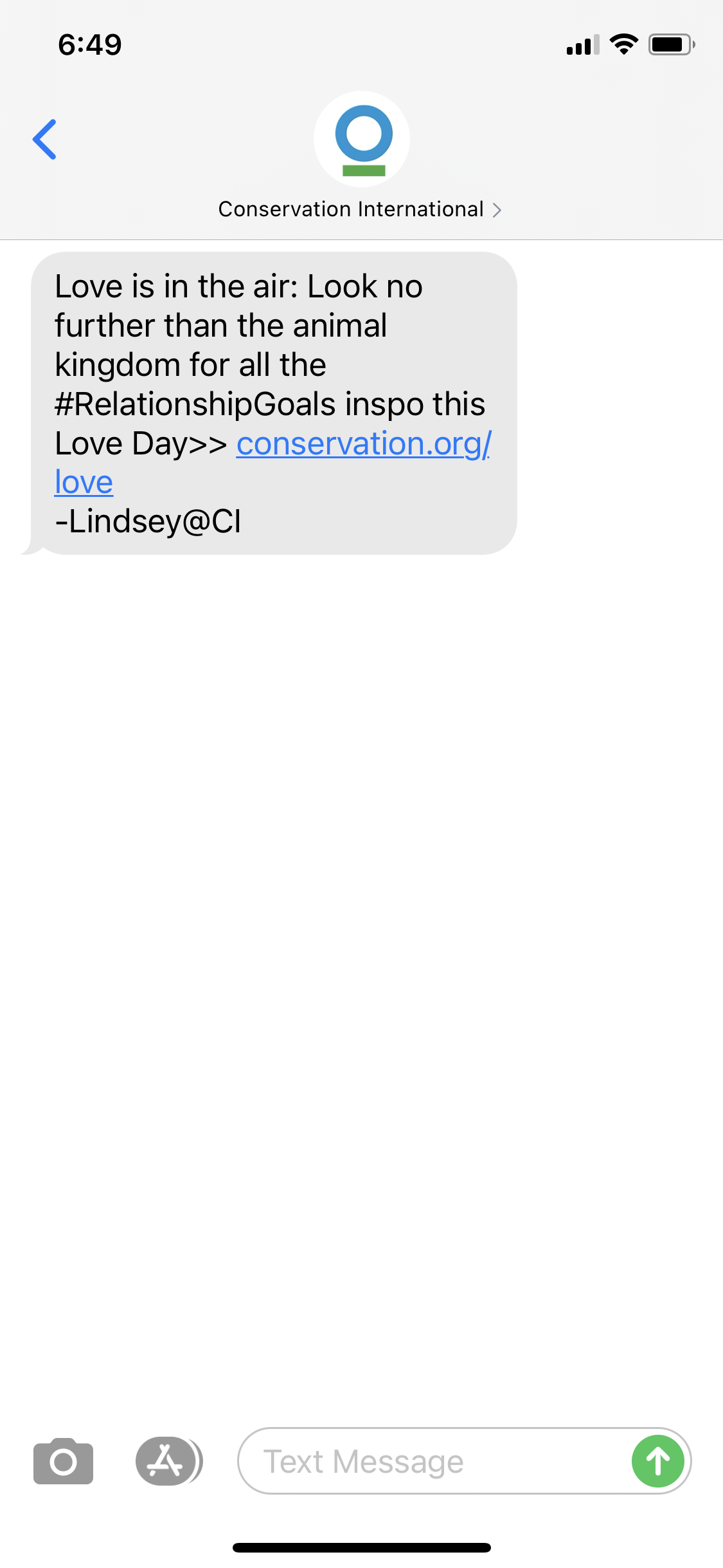 Conservation International Text Marketing | SMS Archives