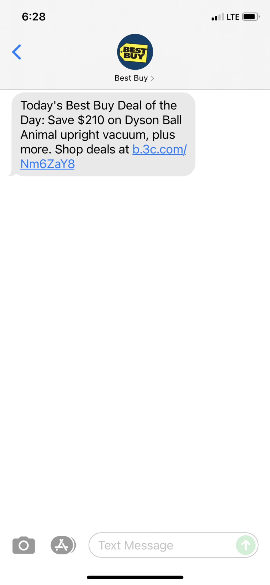 Best Buy Text Message Marketing Example – 08.11.2021 | SMS Archives