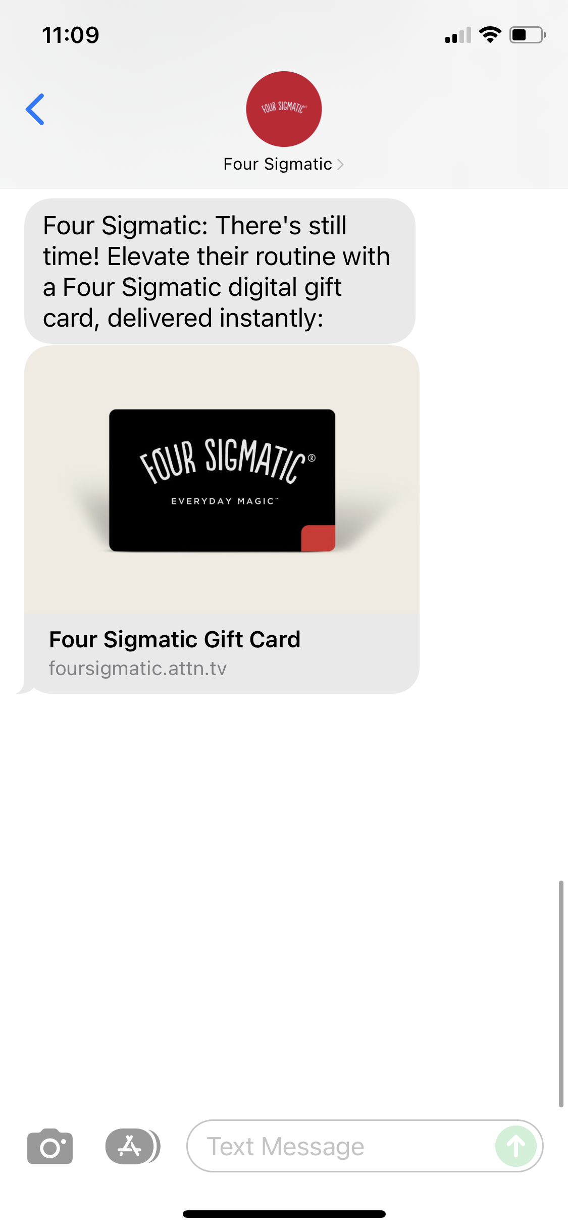 Four Sigmatic Text Marketing Examples | SMS Archives